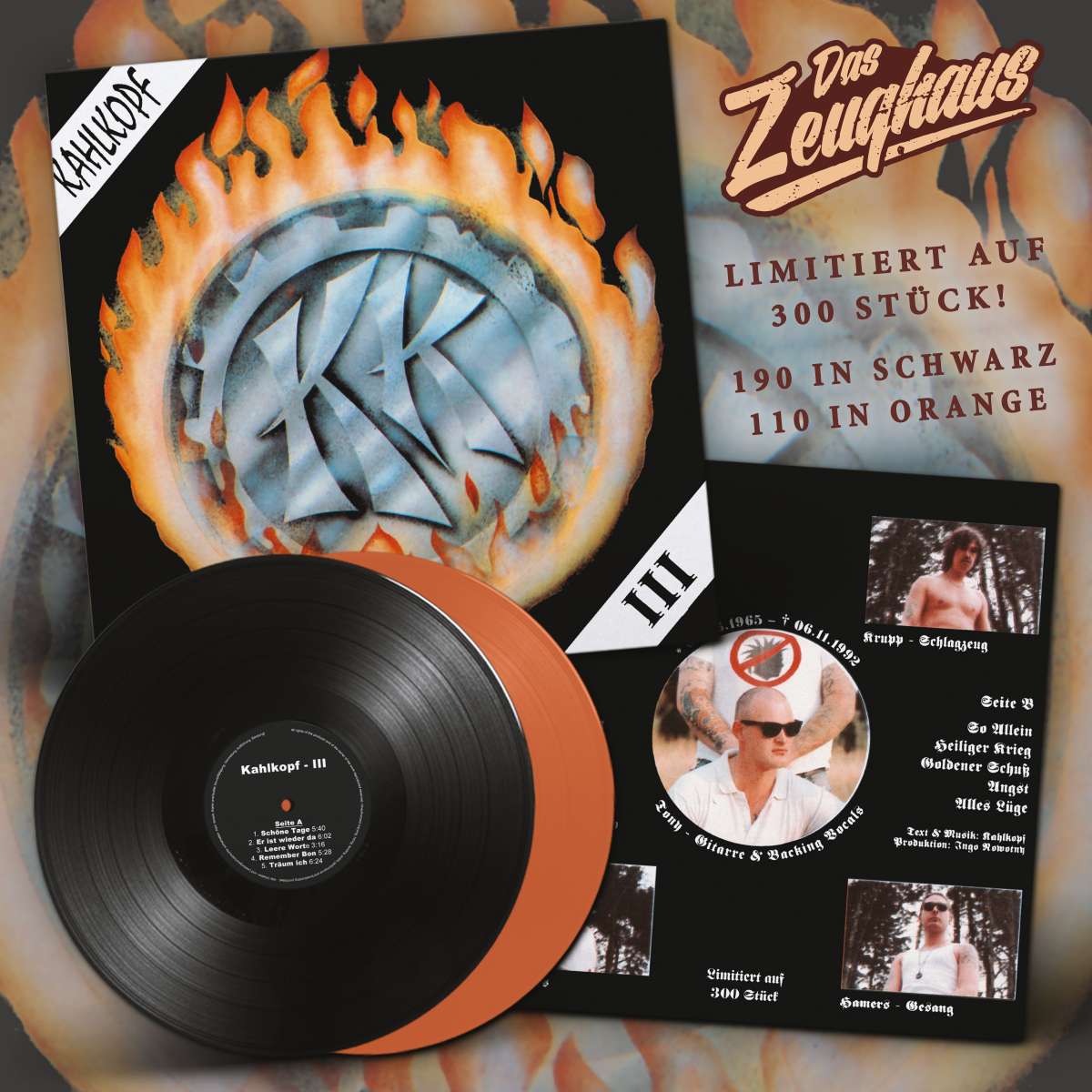 Kahlkopf - III LP | Neuheiten | Rebel Records